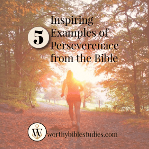 5 Inspiring Examples of Perseverance in the Bible – WORTHY Bible Studies
